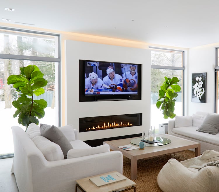 Unique Ways to Hide a Heat Release on a Luxury Fireplace