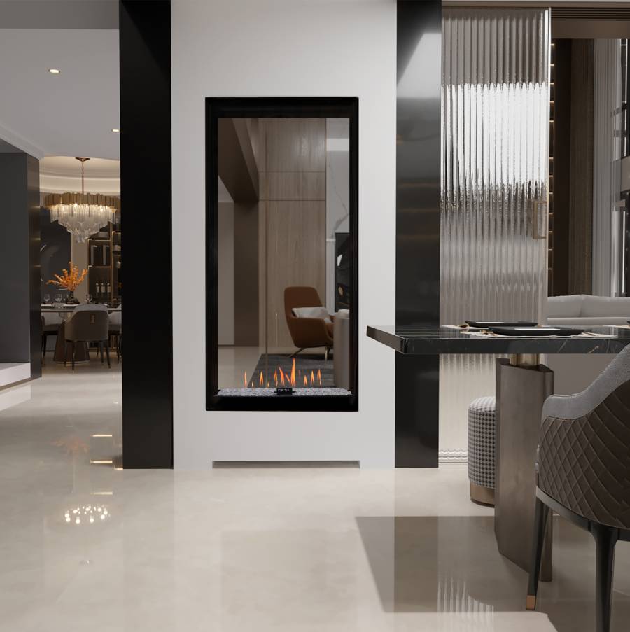 Reaching New Heights in Fireplace Design