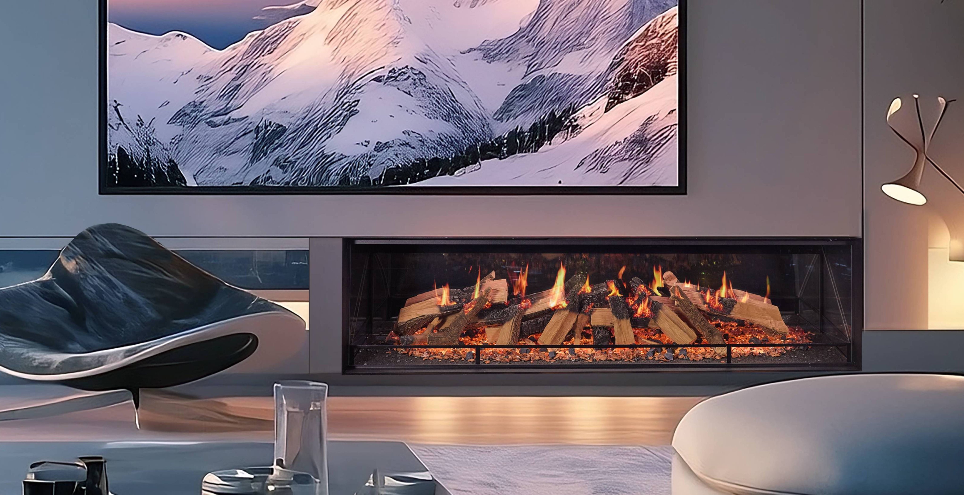 Modern Luxury Fireplaces by Ortal | Direct Vent Gas