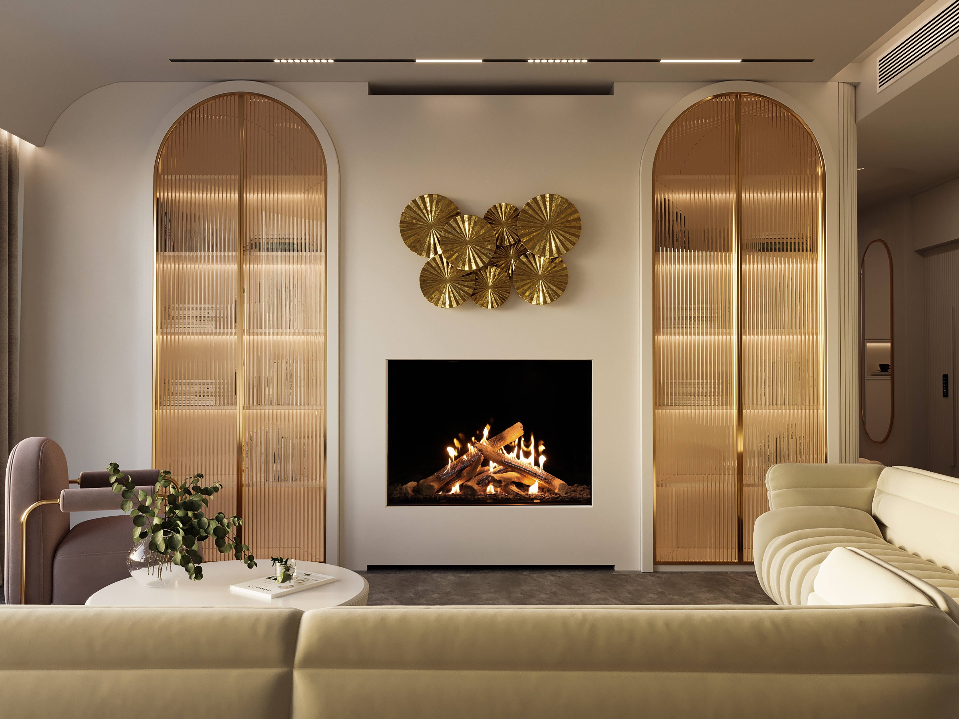 Modern Fireplaces - Contemporary & Luxury Gas Fireplaces - Ortal