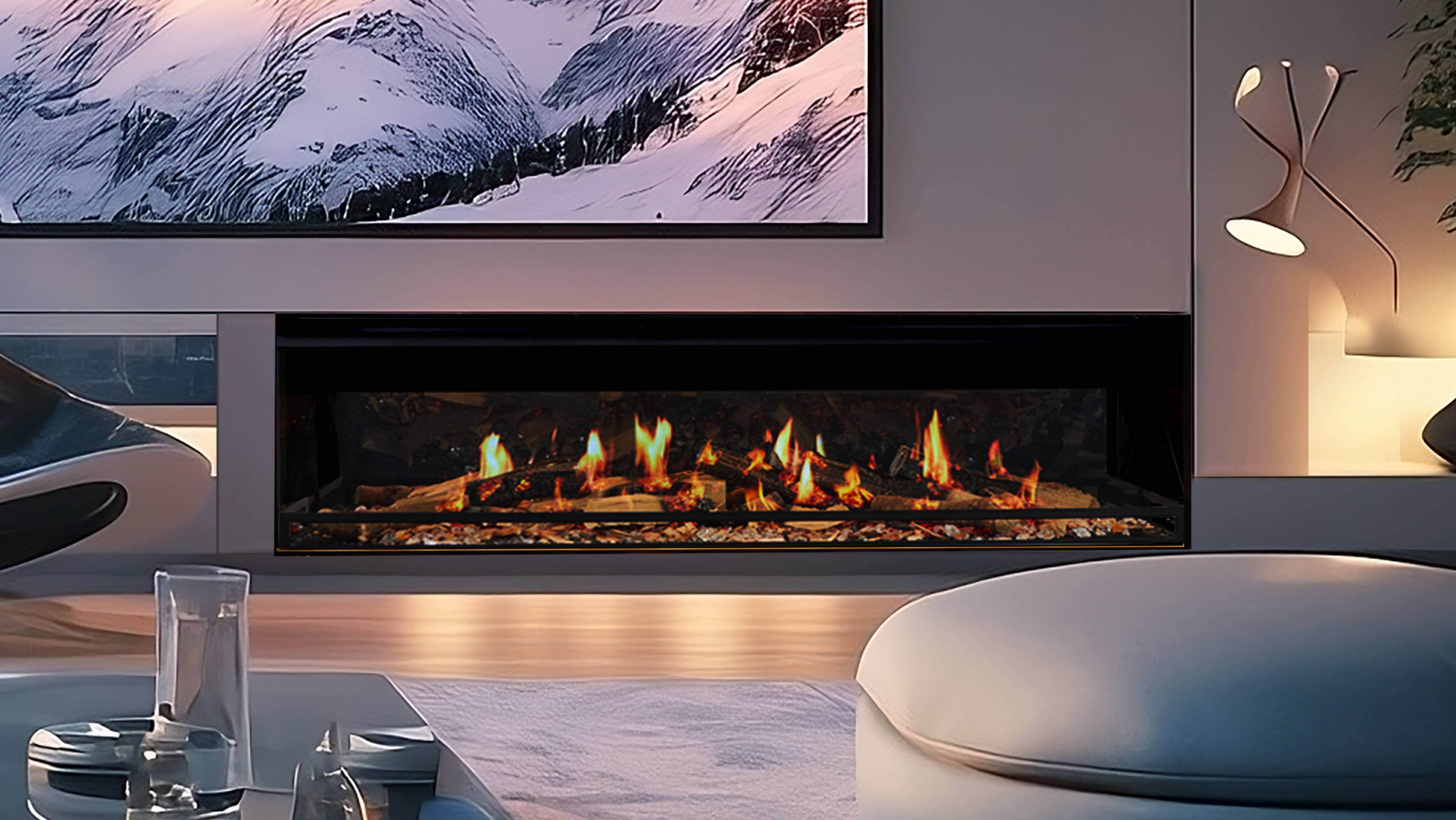 Modern Luxury Fireplaces by Ortal | Direct Vent Gas