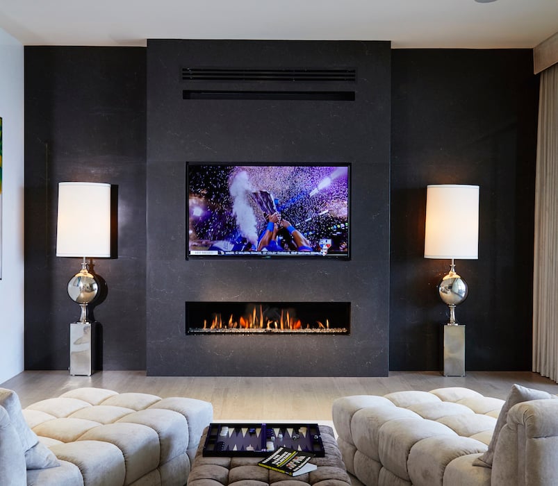 Unique Ways to Hide a Heat Release on a Luxury Fireplace